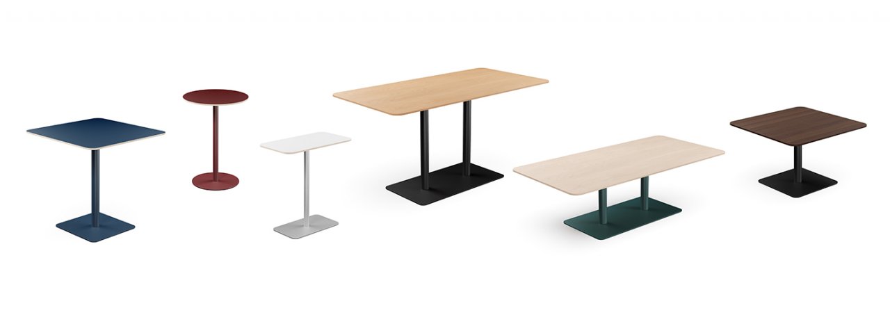 Revo tables - Profim - table collection from Pearson Lloyd